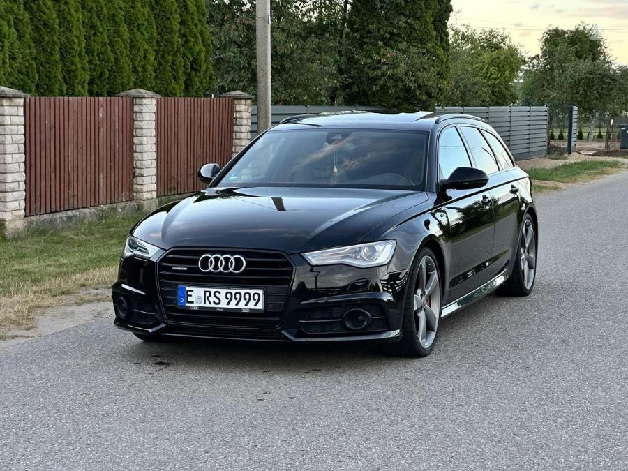 Melns Audi A6 2015 Viļņa, ar dzinēja tilpumu 2.97 L un nobraukumu 300 tūkst. km par 17999 €, foto 1 vietnē AUTOMOTO.COM.LV