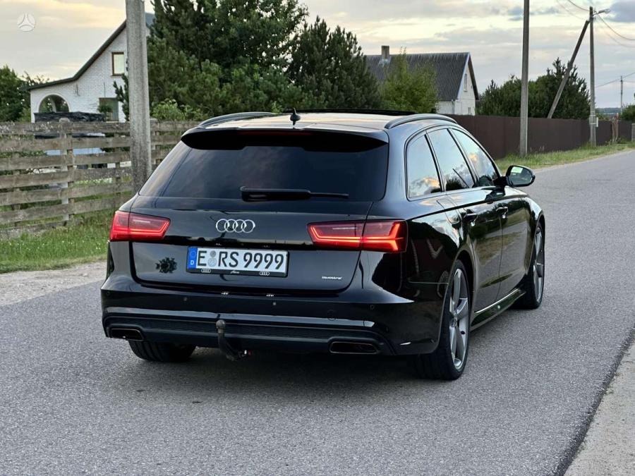Melns Audi A6 2015 Viļņa, ar dzinēja tilpumu 2.97 L un nobraukumu 300 tūkst. km par 17999 €, foto 13 vietnē AUTOMOTO.COM.LV