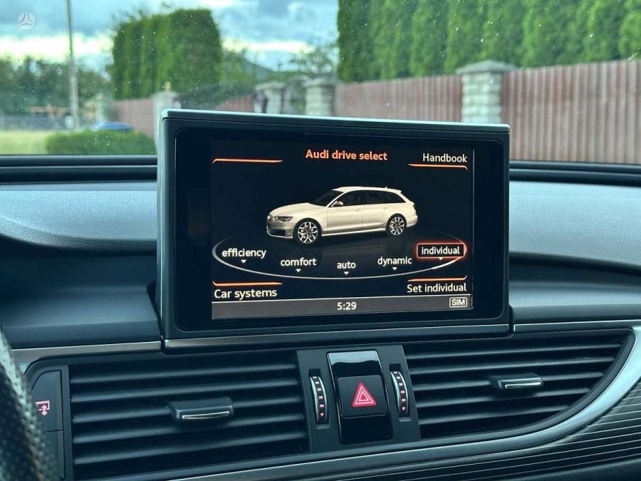 Melns Audi A6 2015 Viļņa, ar dzinēja tilpumu 2.97 L un nobraukumu 300 tūkst. km par 17999 €, foto 46 vietnē AUTOMOTO.COM.LV