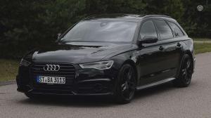 Black Audi A6 2015 in Vilnius, with an engine capacity of 2.97 L and mileage of 249 thousand km for 18450 €, photo 3 on AUTOMOTO.COM.LV