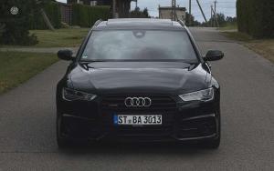 Black Audi A6 2015 in Vilnius, with an engine capacity of 2.97 L and mileage of 249 thousand km for 18450 €, photo 4 on AUTOMOTO.COM.LV