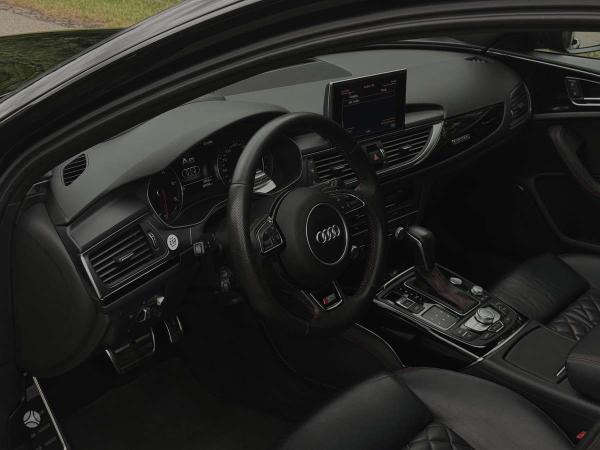 Черный Ауди А6 2015 в Вильнюс, объемом двигателя 2.97 л и пробегом 249 тыс. км за 18450 €, фото 7 на AUTOMOTO.COM.LV