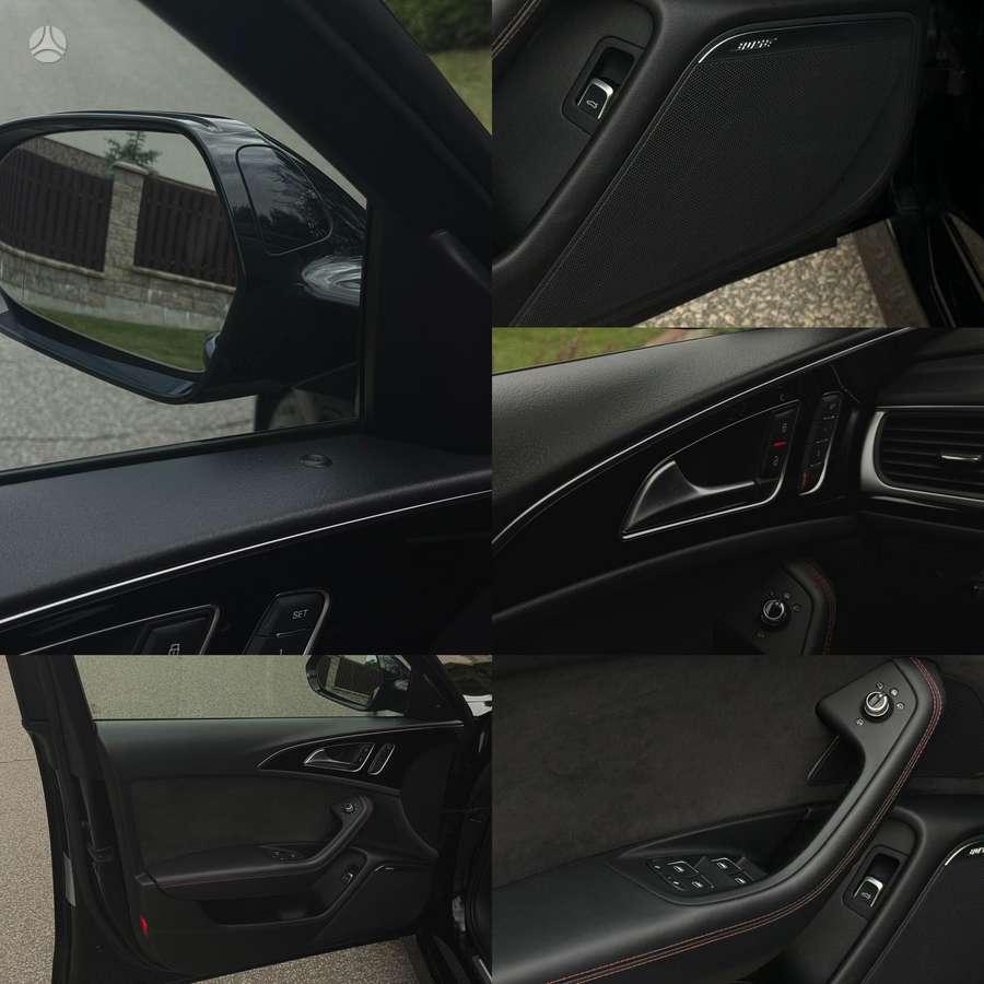 Black Audi A6 2015 in Vilnius, with an engine capacity of 2.97 L and mileage of 249 thousand km for 18450 €, photo 11 on AUTOMOTO.COM.LV