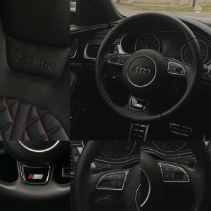 Black Audi A6 2015 in Vilnius, with an engine capacity of 2.97 L and mileage of 249 thousand km for 18450 €, photo 12 on AUTOMOTO.COM.LV