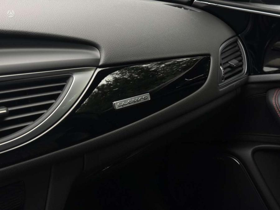Black Audi A6 2015 in Vilnius, with an engine capacity of 2.97 L and mileage of 249 thousand km for 18450 €, photo 15 on AUTOMOTO.COM.LV