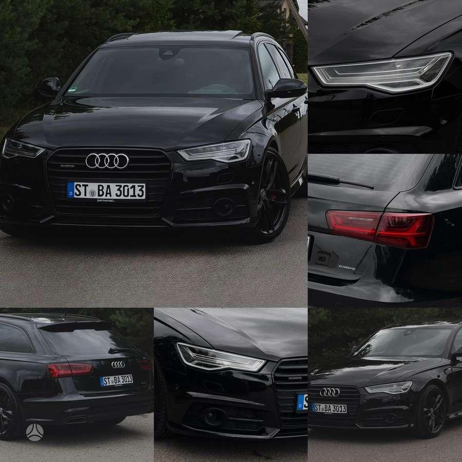 Black Audi A6 2015 in Vilnius, with an engine capacity of 2.97 L and mileage of 249 thousand km for 18450 €, photo 20 on AUTOMOTO.COM.LV