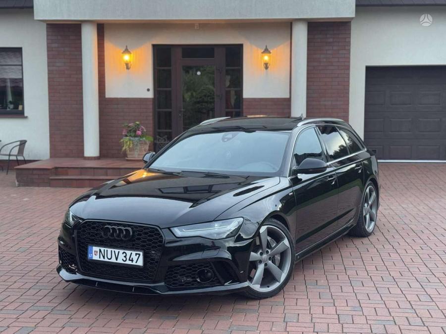 Black Audi A6 2015 in Klaipeda, with an engine capacity of 2.97 L and mileage of 319 thousand km for 15900 €, photo 1 on AUTOMOTO.COM.LV
