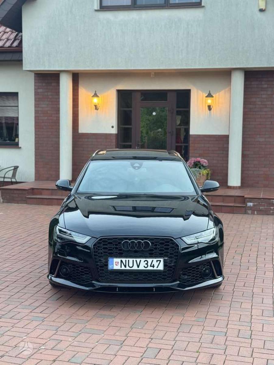 Black Audi A6 2015 in Klaipeda, with an engine capacity of 2.97 L and mileage of 319 thousand km for 15900 €, photo 5 on AUTOMOTO.COM.LV