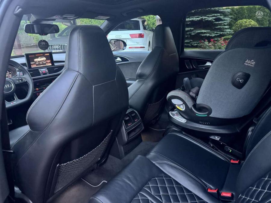 Black Audi A6 2015 in Klaipeda, with an engine capacity of 2.97 L and mileage of 319 thousand km for 15900 €, photo 10 on AUTOMOTO.COM.LV
