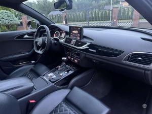 Black Audi A6 2015 in Klaipeda, with an engine capacity of 2.97 L and mileage of 319 thousand km for 15900 €, photo 12 on AUTOMOTO.COM.LV