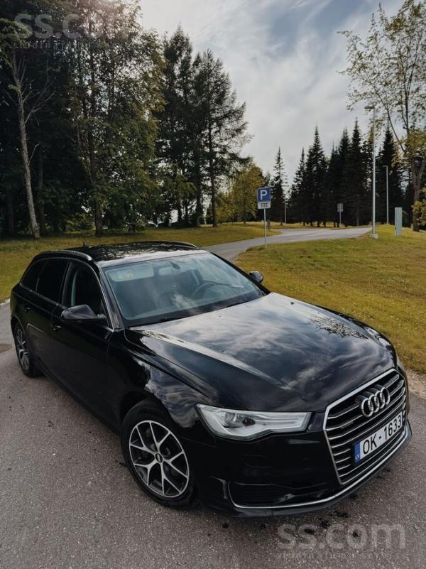 Black Audi A6 2015 in Aluksne, with an engine capacity of 3.00 L and mileage of 291 thousand km for 9000 €, photo 1 on AUTOMOTO.COM.LV