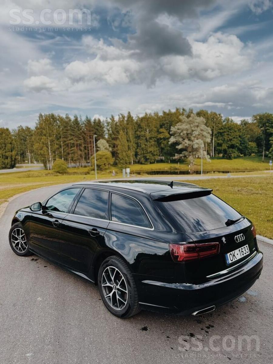 Melns Audi A6 2015 Alūksne, ar dzinēja tilpumu 3.00 L un nobraukumu 291 tūkst. km par 9000 €, foto 3 vietnē AUTOMOTO.COM.LV