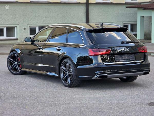 Black Audi A6 2015 in Vilnius, with an engine capacity of 3.00 L and mileage of 256 thousand km for 14999 €, photo 3 on AUTOMOTO.COM.LV