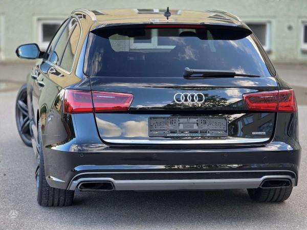 Black Audi A6 2015 in Vilnius, with an engine capacity of 3.00 L and mileage of 256 thousand km for 14999 €, photo 7 on AUTOMOTO.COM.LV
