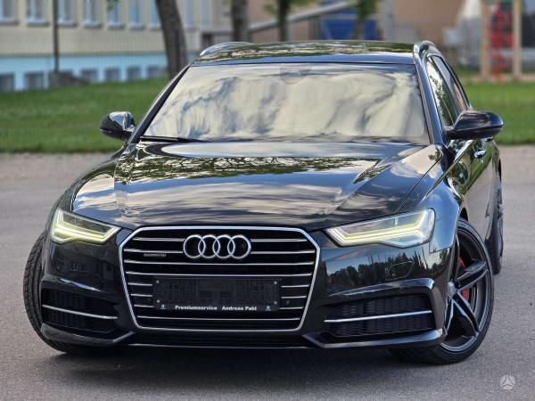 Black Audi A6 2015 in Vilnius, with an engine capacity of 3.00 L and mileage of 256 thousand km for 14999 €, photo 8 on AUTOMOTO.COM.LV