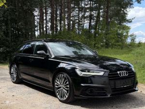 Black Audi A6 2015 in Utena, with an engine capacity of 1.97 L and mileage of 271 thousand km for 15350 €, photo 4 on AUTOMOTO.COM.LV