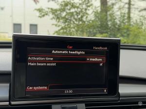 Black Audi A6 2015 in Utena, with an engine capacity of 1.97 L and mileage of 271 thousand km for 15350 €, photo 29 on AUTOMOTO.COM.LV
