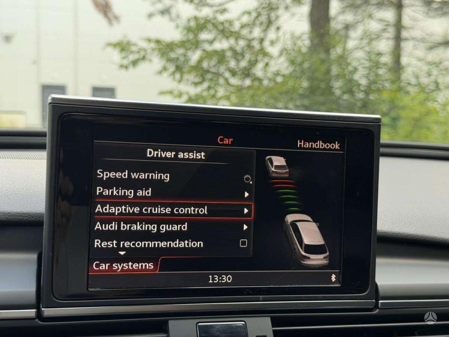Black Audi A6 2015 in Utena, with an engine capacity of 1.97 L and mileage of 271 thousand km for 15350 €, photo 30 on AUTOMOTO.COM.LV