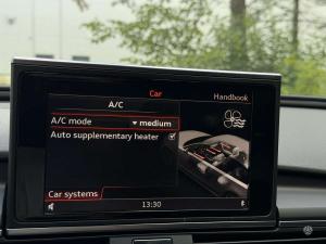 Black Audi A6 2015 in Utena, with an engine capacity of 1.97 L and mileage of 271 thousand km for 15350 €, photo 31 on AUTOMOTO.COM.LV