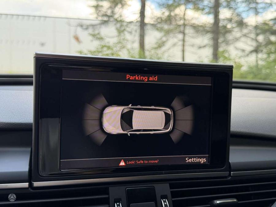 Black Audi A6 2015 in Utena, with an engine capacity of 1.97 L and mileage of 271 thousand km for 15350 €, photo 33 on AUTOMOTO.COM.LV
