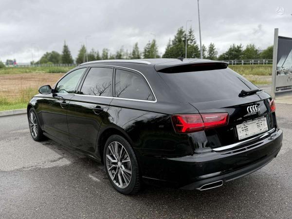 Black Audi A6 2015 in Utena, with an engine capacity of 2.00 L and mileage of 199 thousand km for 10900 €, photo 5 on AUTOMOTO.COM.LV