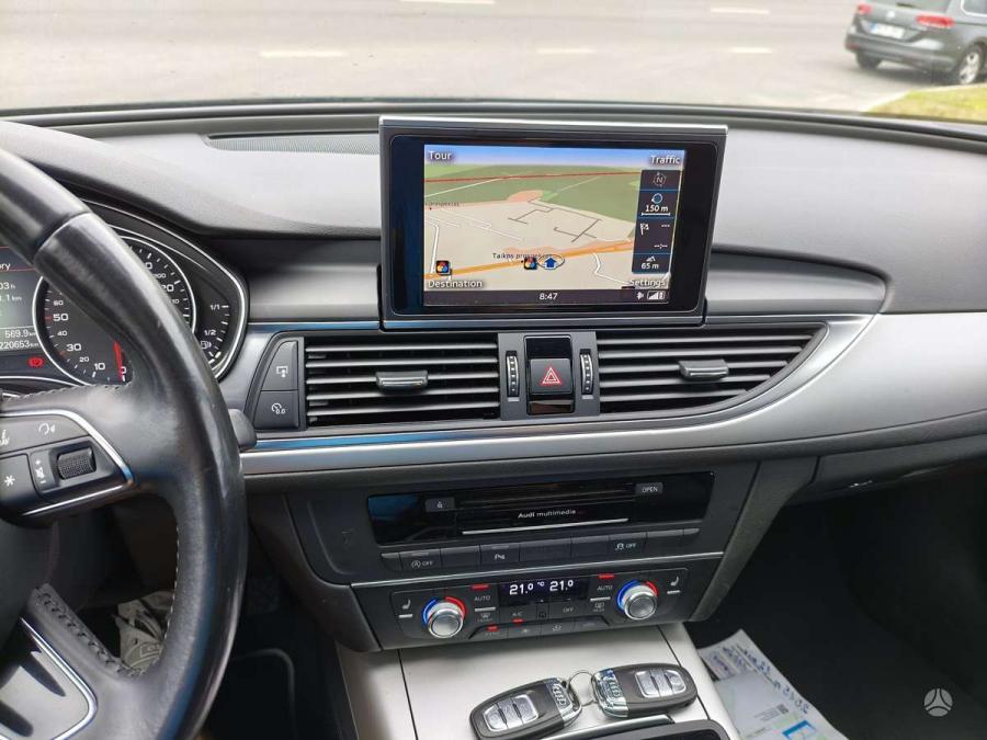 Черный Ауди А6 2015 в Каунас, объемом двигателя 1.97 л и пробегом 220 тыс. км за 11500 €, фото 18 на AUTOMOTO.COM.LV