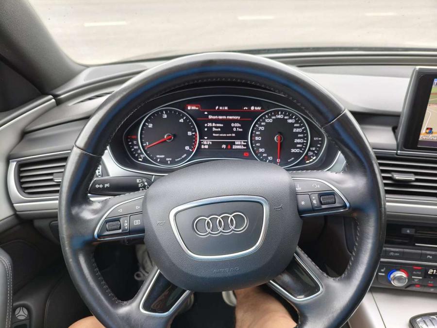 Черный Ауди А6 2015 в Каунас, объемом двигателя 1.97 л и пробегом 220 тыс. км за 11500 €, фото 20 на AUTOMOTO.COM.LV