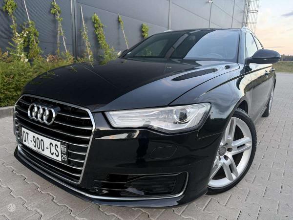 Melns Audi A6 2015 Viļņa, ar dzinēja tilpumu 1.97 L un nobraukumu 188 tūkst. km par 13300 €, foto 1 vietnē AUTOMOTO.COM.LV
