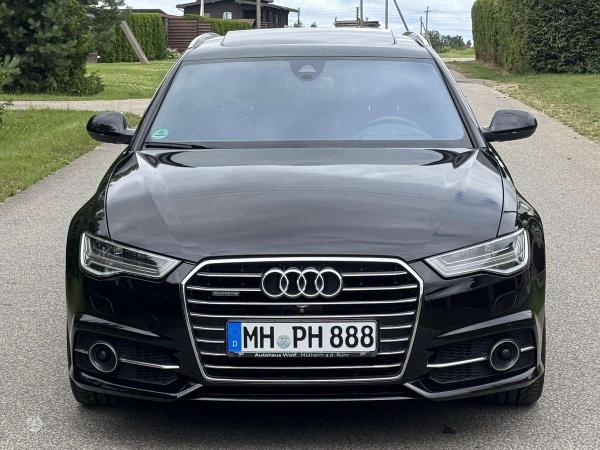 Melns Audi A6 2015 Viļņa, ar dzinēja tilpumu 2.97 L un nobraukumu 229 tūkst. km par 17950 €, foto 2 vietnē AUTOMOTO.COM.LV