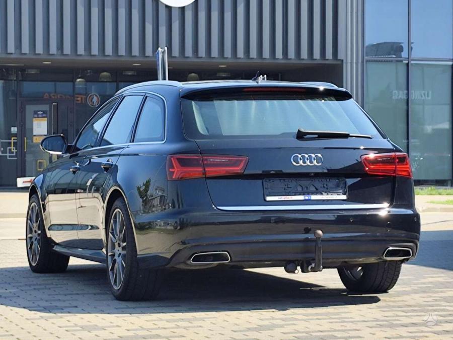 Black Audi A6 2015 in Siauliai, with an engine capacity of 2.00 L and mileage of 245 thousand km for 10990 €, photo 7 on AUTOMOTO.COM.LV