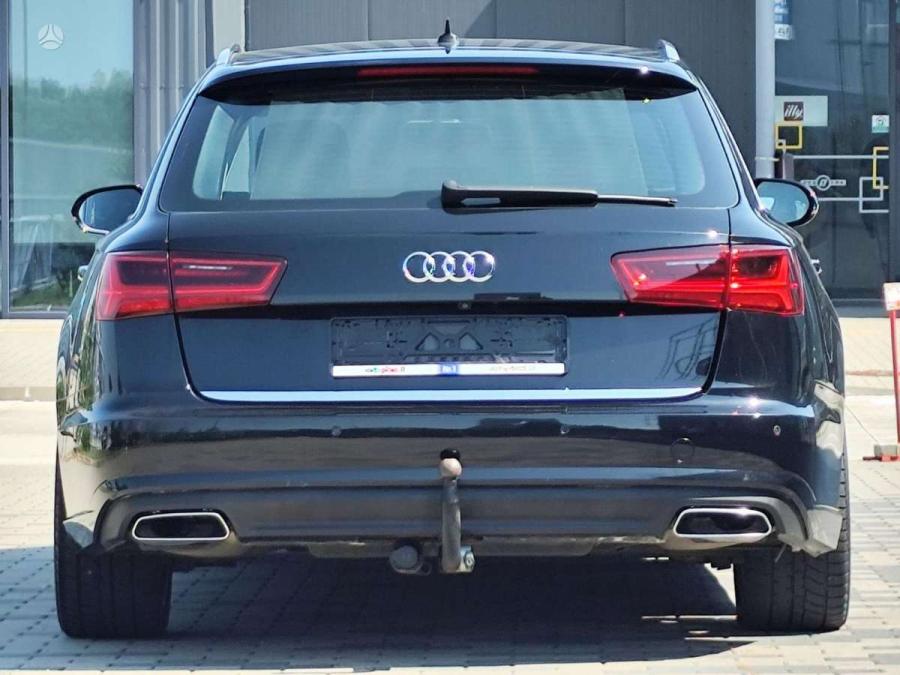 Black Audi A6 2015 in Siauliai, with an engine capacity of 2.00 L and mileage of 245 thousand km for 10990 €, photo 8 on AUTOMOTO.COM.LV