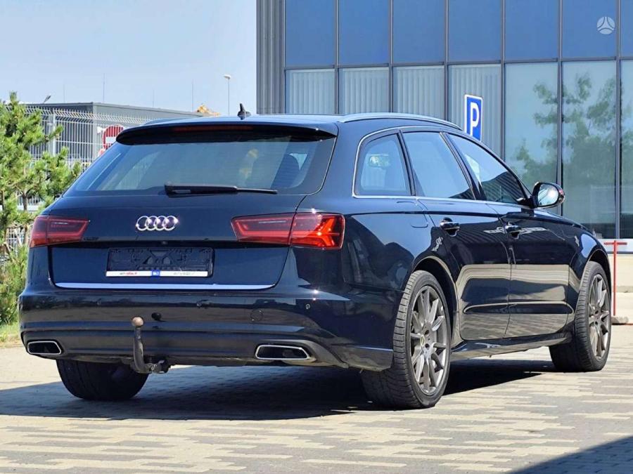 Black Audi A6 2015 in Siauliai, with an engine capacity of 2.00 L and mileage of 245 thousand km for 10990 €, photo 10 on AUTOMOTO.COM.LV