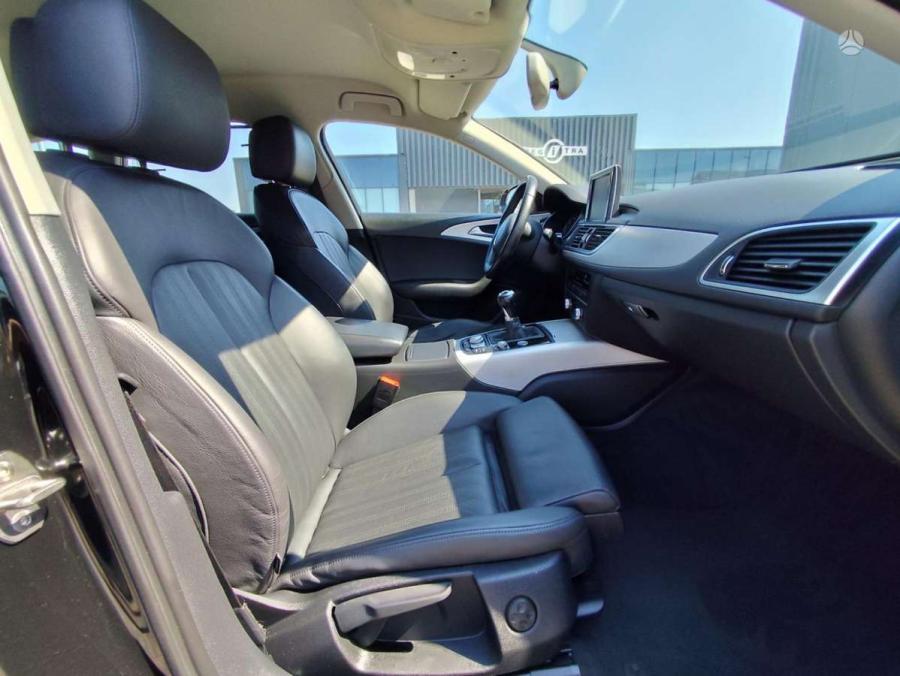 Black Audi A6 2015 in Siauliai, with an engine capacity of 2.00 L and mileage of 245 thousand km for 10990 €, photo 19 on AUTOMOTO.COM.LV
