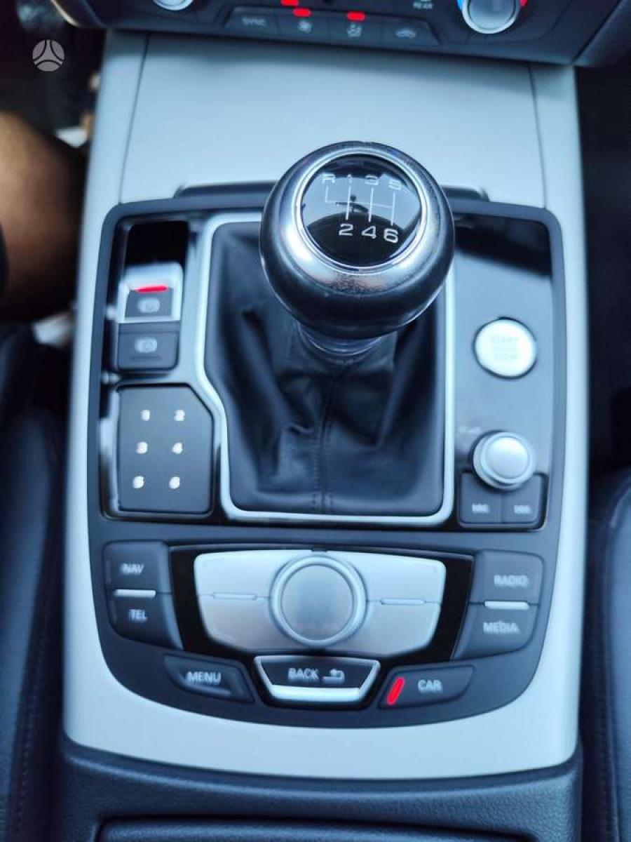 Black Audi A6 2015 in Siauliai, with an engine capacity of 2.00 L and mileage of 245 thousand km for 10990 €, photo 20 on AUTOMOTO.COM.LV