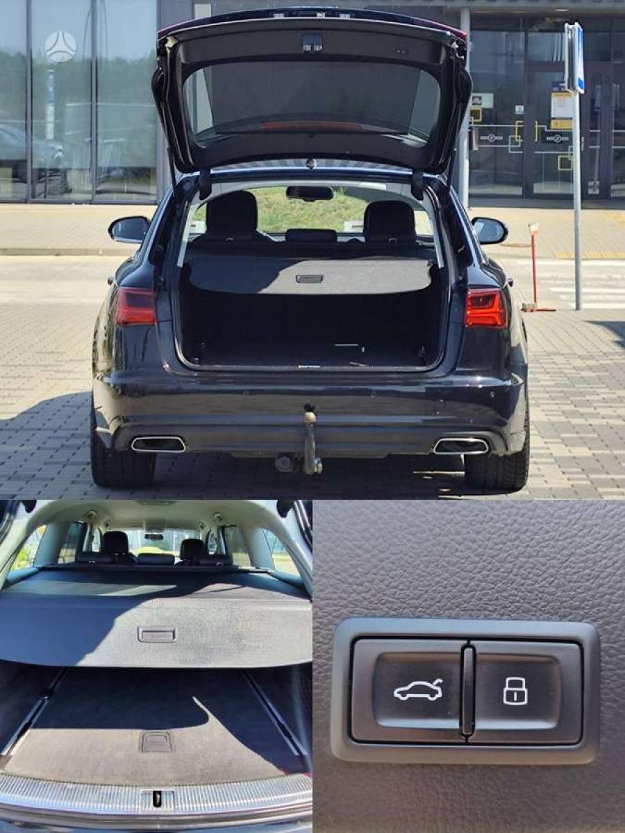 Black Audi A6 2015 in Siauliai, with an engine capacity of 2.00 L and mileage of 245 thousand km for 10990 €, photo 29 on AUTOMOTO.COM.LV