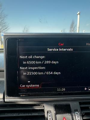 Черный Ауди А6 2015 в Таллин, объемом двигателя 3.00 л и пробегом 117 тыс. км за 14000 €, фото 8 на AUTOMOTO.COM.LV