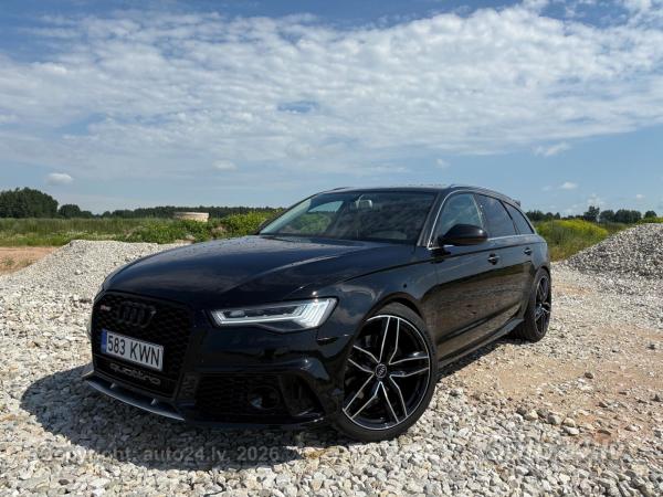 Black Audi A6 2015 in Tartu, with an engine capacity of 3.00 L and mileage of 360 thousand km for 16490 €, photo 1 on AUTOMOTO.COM.LV