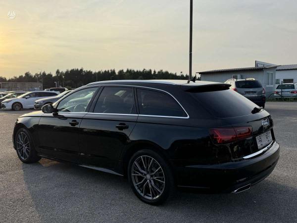 Black Audi A6 2015 in Utena, with an engine capacity of 2.00 L and mileage of 199 thousand km for 10900 €, photo 4 on AUTOMOTO.COM.LV