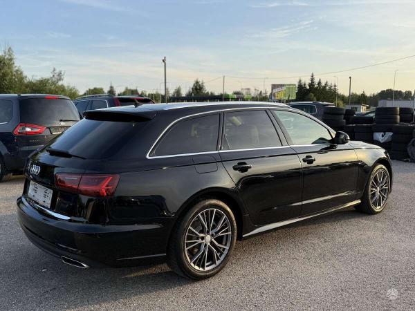 Black Audi A6 2015 in Utena, with an engine capacity of 2.00 L and mileage of 199 thousand km for 10900 €, photo 6 on AUTOMOTO.COM.LV