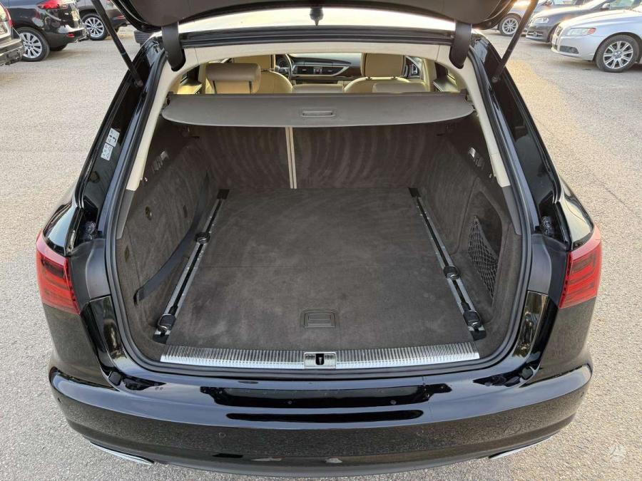 Melns Audi A6 2015 Utena, ar dzinēja tilpumu 2.00 L un nobraukumu 199 tūkst. km par 10900 €, foto 17 vietnē AUTOMOTO.COM.LV