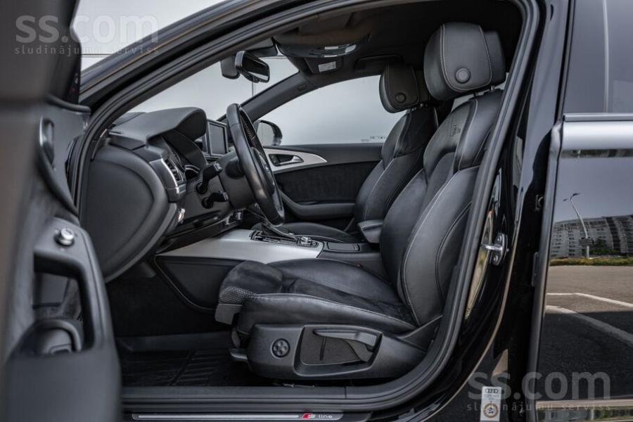 Melns Audi A6 2015 Rīga, ar dzinēja tilpumu 3.00 L un nobraukumu 297 tūkst. km par 14950 €, foto 12 vietnē AUTOMOTO.COM.LV