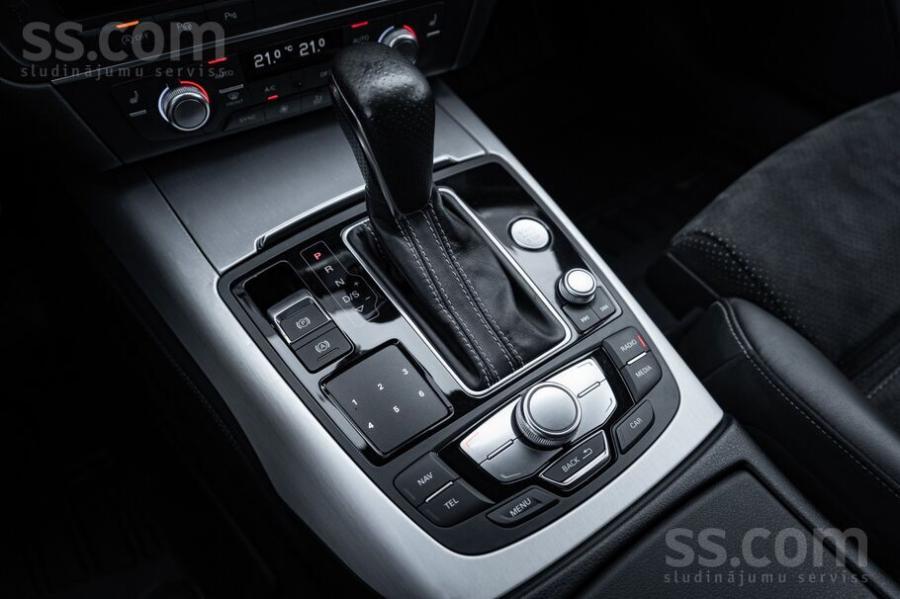 Melns Audi A6 2015 Rīga, ar dzinēja tilpumu 3.00 L un nobraukumu 297 tūkst. km par 14950 €, foto 24 vietnē AUTOMOTO.COM.LV