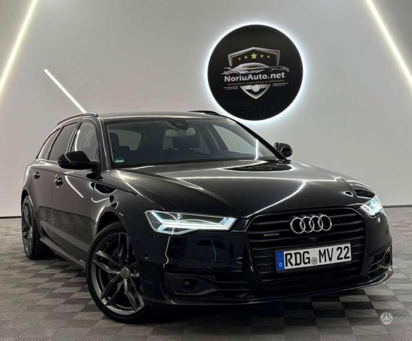 Черный Ауди А6 2015 в Мариямполе, объемом двигателя 2.97 л и пробегом 288 тыс. км за 14450 €, фото 1 на AUTOMOTO.COM.LV
