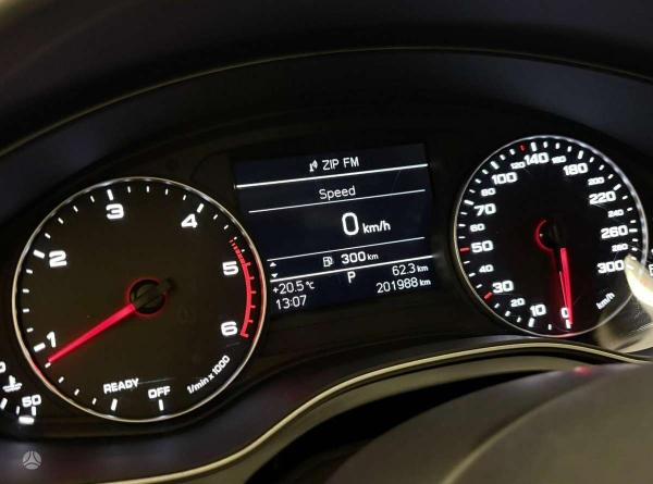 Black Audi A6 2015 in Marijampole, with an engine capacity of 1.97 L and mileage of 202 thousand km for 12950 €, photo 3 on AUTOMOTO.COM.LV