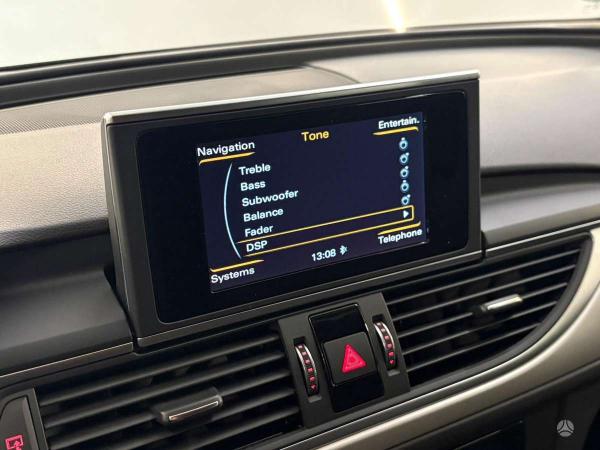Black Audi A6 2015 in Marijampole, with an engine capacity of 1.97 L and mileage of 202 thousand km for 12950 €, photo 8 on AUTOMOTO.COM.LV