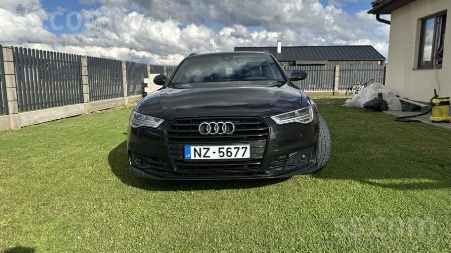 Melns Audi A6 2015 Talsi, ar dzinēja tilpumu 3.00 L un nobraukumu 300 tūkst. km par 11490 €, foto 1 vietnē AUTOMOTO.COM.LV