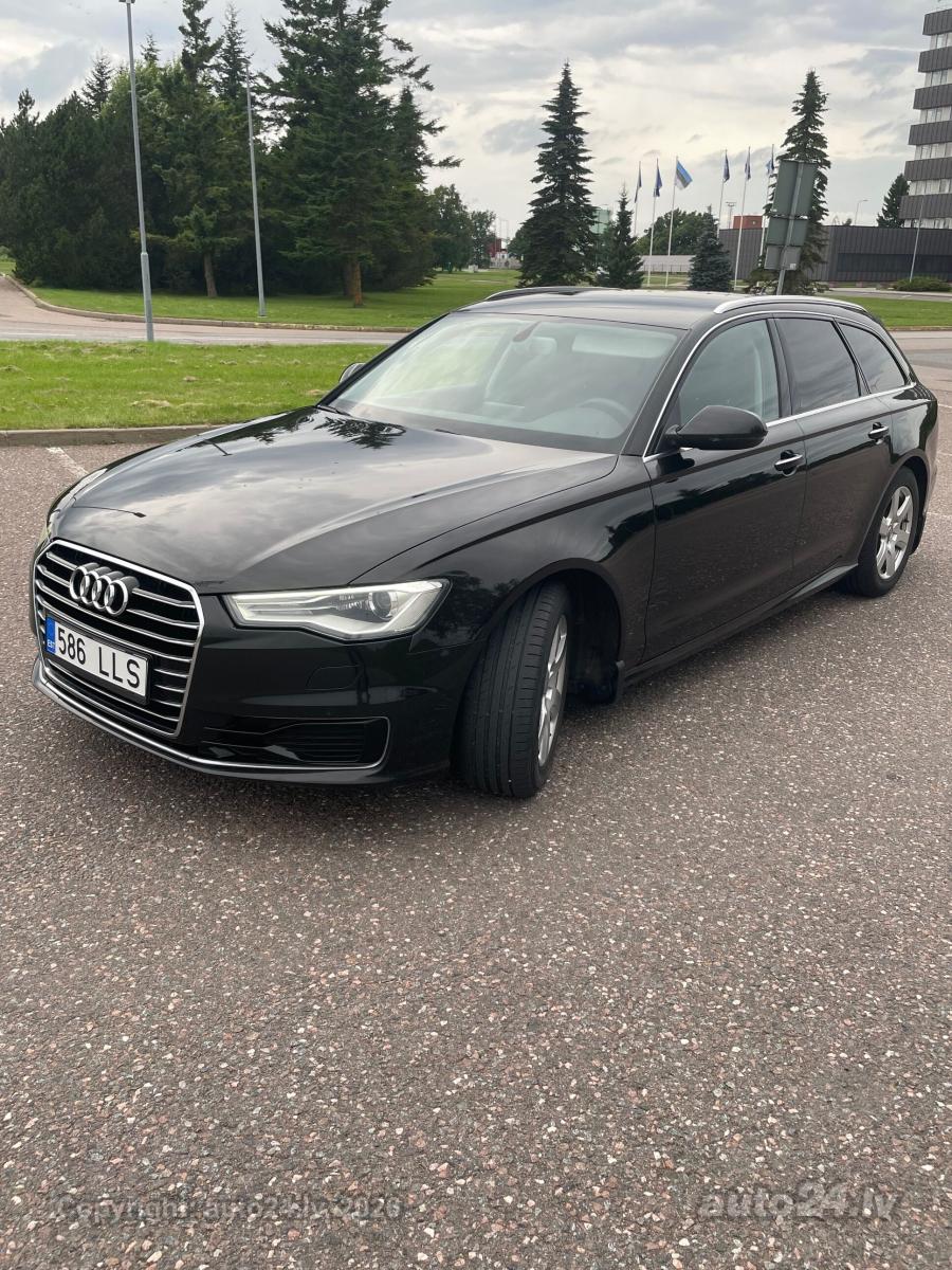 Black Audi A6 2015 in Tallinn, with an engine capacity of 2.00 L and mileage of 258 thousand km for 10900 €, photo 6 on AUTOMOTO.COM.LV