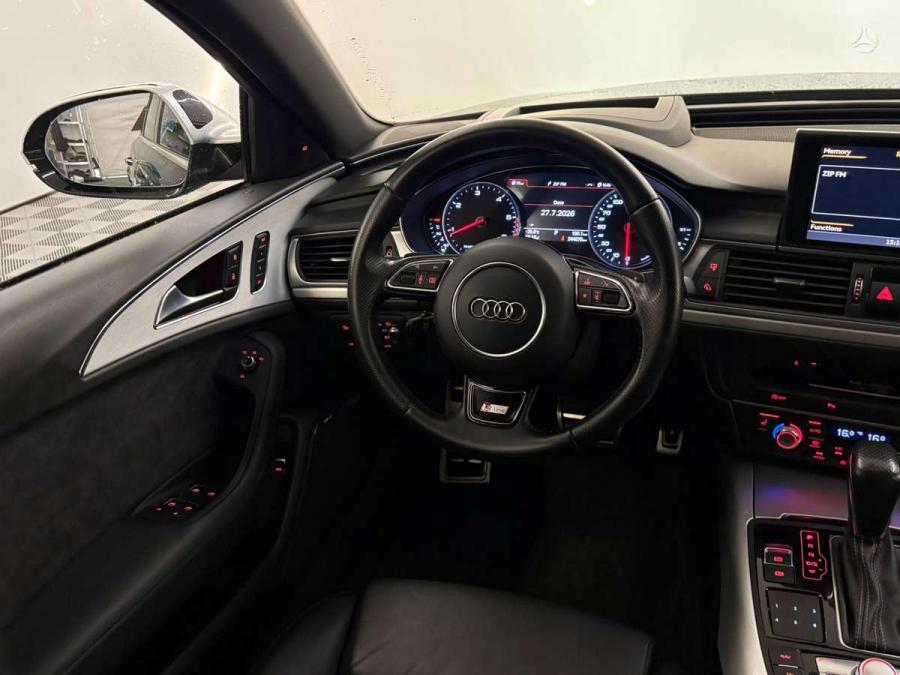Black Audi A6 2015 in Marijampole, with an engine capacity of 2.97 L and mileage of 244 thousand km for 18950 €, photo 19 on AUTOMOTO.COM.LV