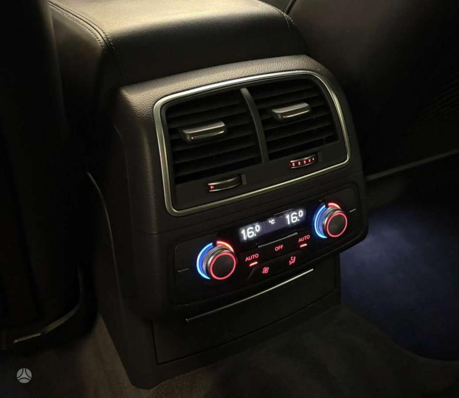 Black Audi A6 2015 in Marijampole, with an engine capacity of 2.97 L and mileage of 244 thousand km for 18950 €, photo 20 on AUTOMOTO.COM.LV