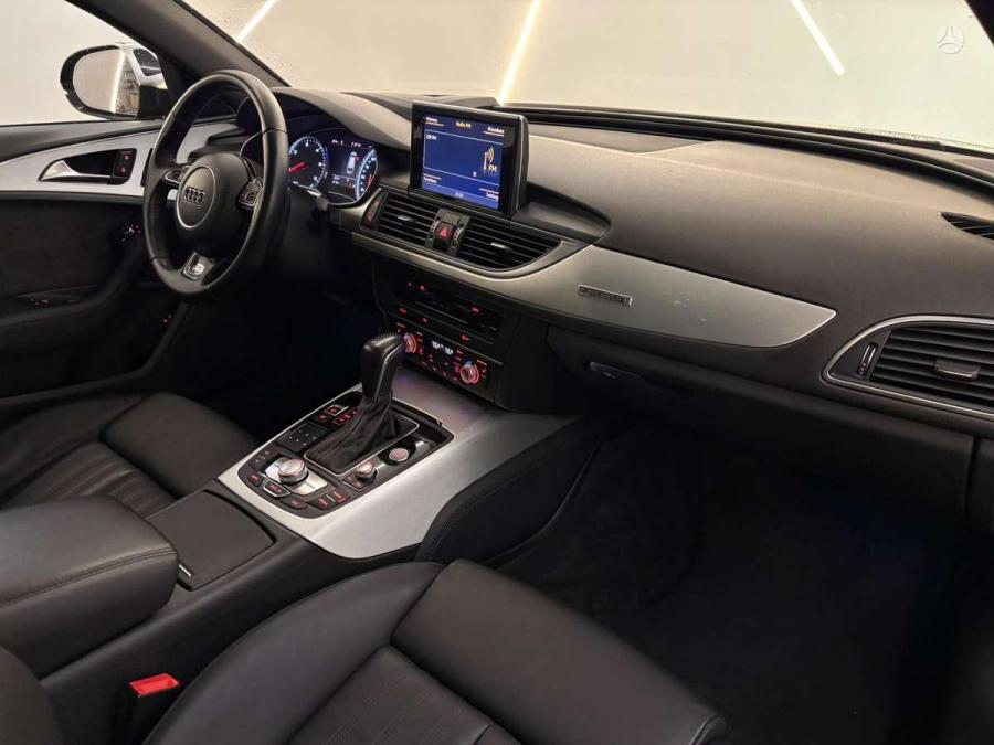 Black Audi A6 2015 in Marijampole, with an engine capacity of 2.97 L and mileage of 244 thousand km for 18950 €, photo 22 on AUTOMOTO.COM.LV